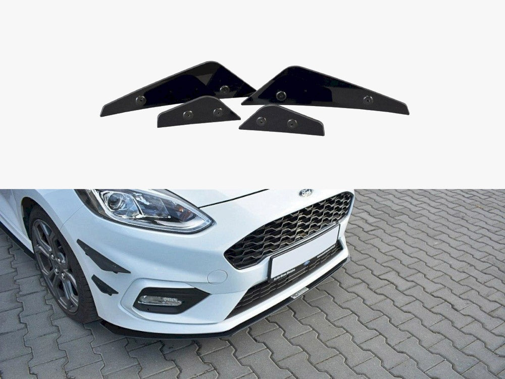 Front Bumper Wings (Canards) Ford Fiesta MK8 ST / ST-Line – Mod Central