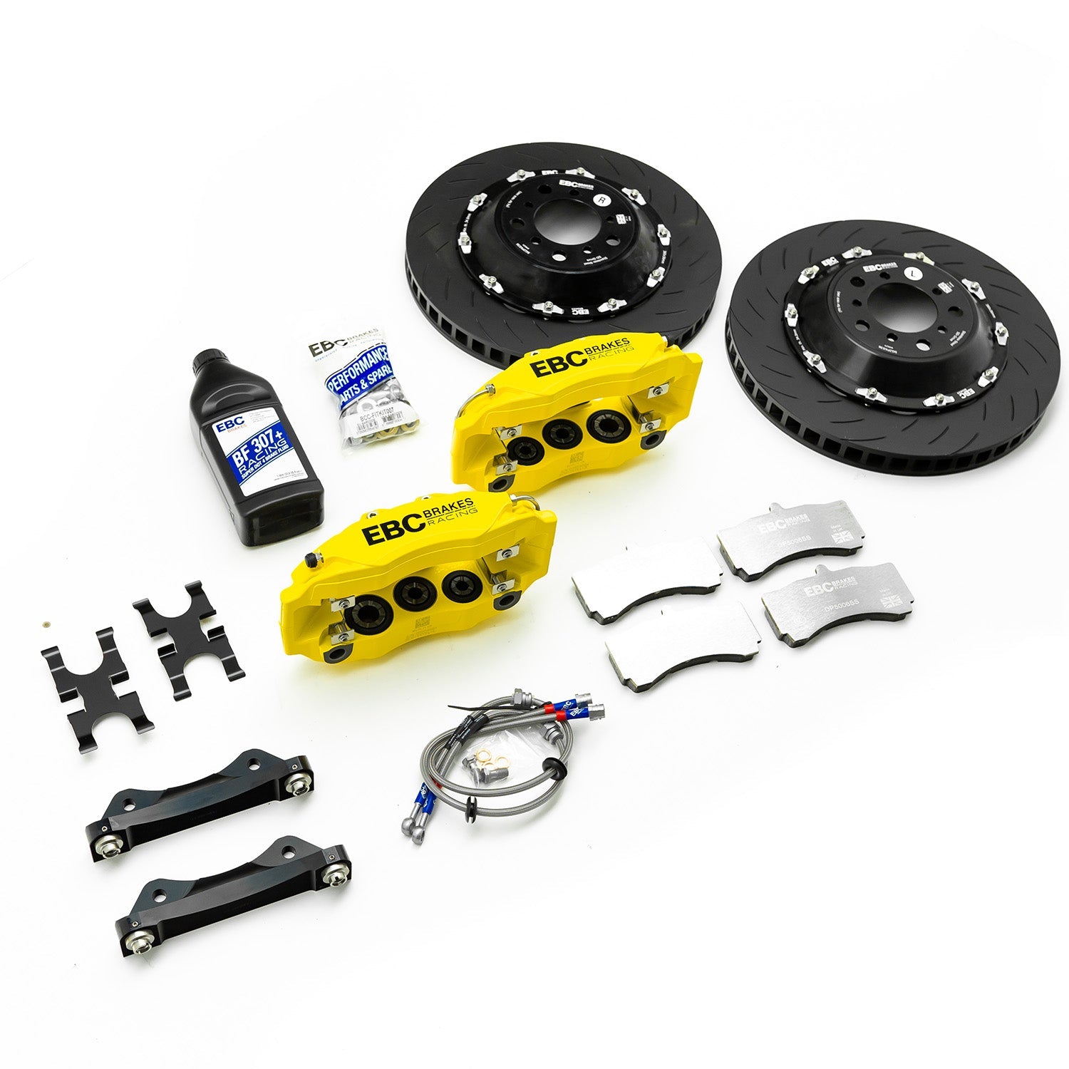 EBC Racing BMW F8X 6 Piston Apollo Front Big Brake Kit (F80 M3, F82 M4 ...