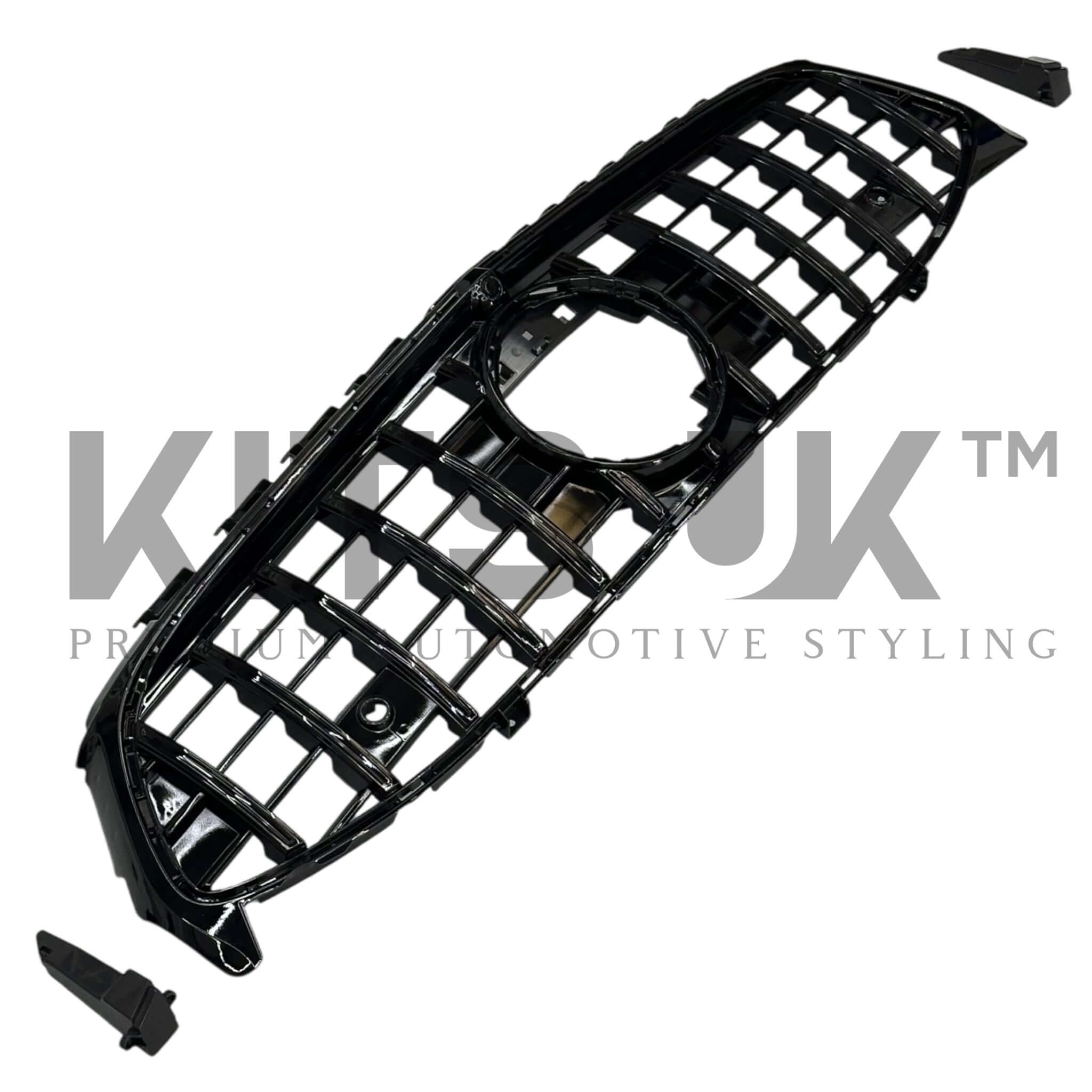 Mercedes CLA W118 C118 Panamericana Grille | Gloss Black AMG Line – Mod ...