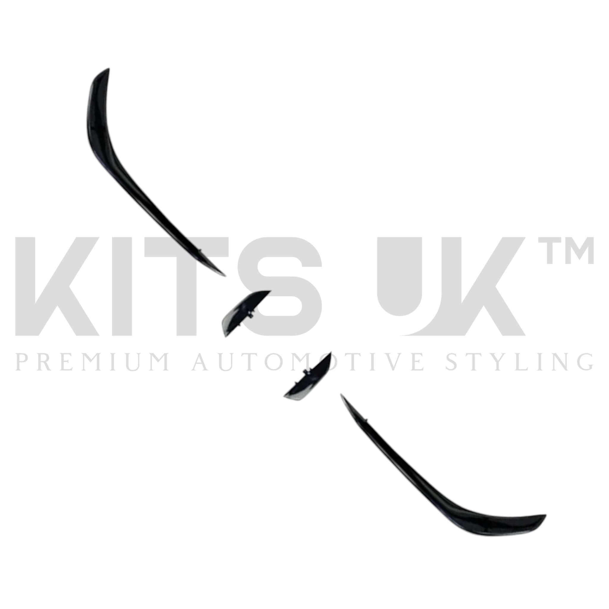 Mercedes CLA W118 C118 Front Aero Kit – Gloss Black – Mod Central