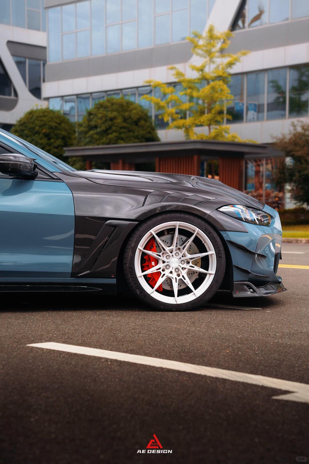 AE DESIGN - BMW M4 G82 DRY CARBON FIBER V2 WIDE BODY SIDE FENDERS – Mod ...