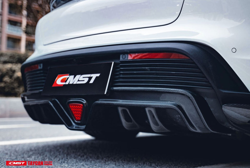 Porsche Taycan Turbo Carbon Fibre Diffuser | Mod Central
