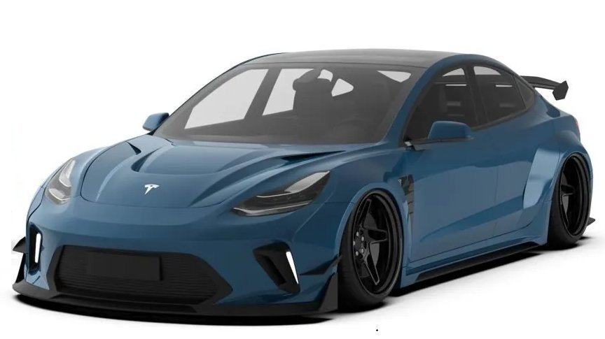 ROBOT - TESLA MODEL 3 HACKER WIDEBODY FULL BODY KIT – Mod Central