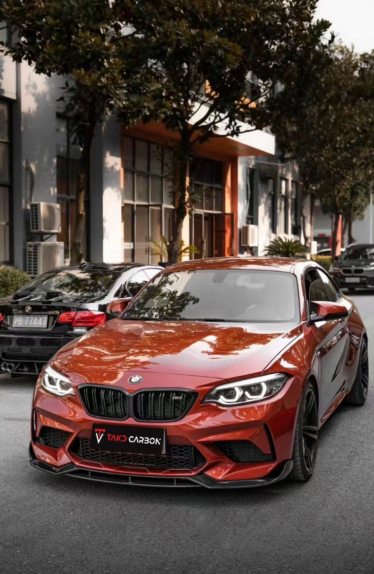 TAKD - BMW M2 F87 CARBON FIBRE FRONT LIP – Mod Central